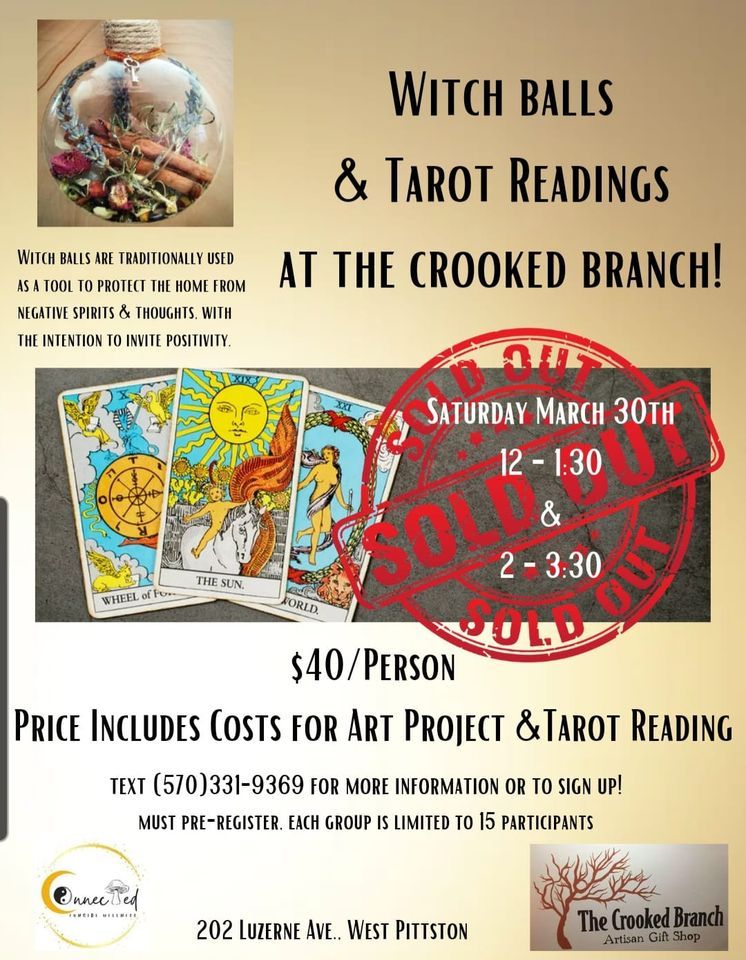 Witch Balls and Tarot Readings at the Crooked Branch!, The Crooked ...