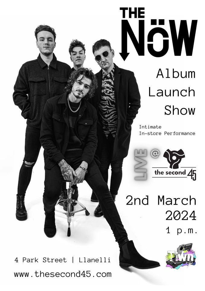 The Now live at The Second 45 , The Second 45, Llanelli, 2 March 2024 ...
