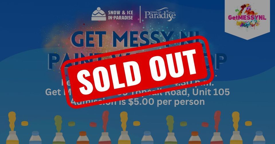 Get Messy NL Family Paint Workshop - Sold Out, Get Messy NL, Paradise ...