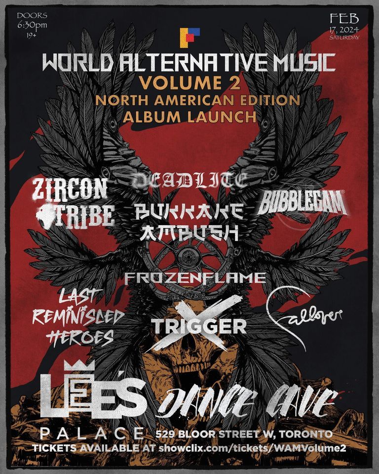 World Alternative Music Volume 2 North American Edition Album Launch ...