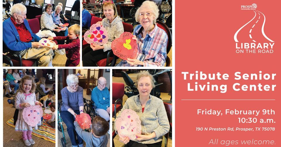 Library on the Road - Tribute Senior Living Center, 190 N Preston Rd ...