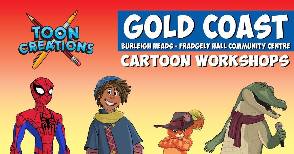 Gold Coast - Kids Holiday Cartoon Workshop 14 DEC, Burleigh Cartoon ...