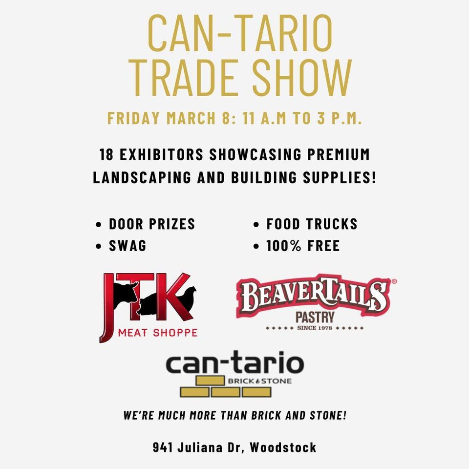 Can-tario 2024 Trade Show, 941 Juliana Dr., Woodstock, ON, Canada ...