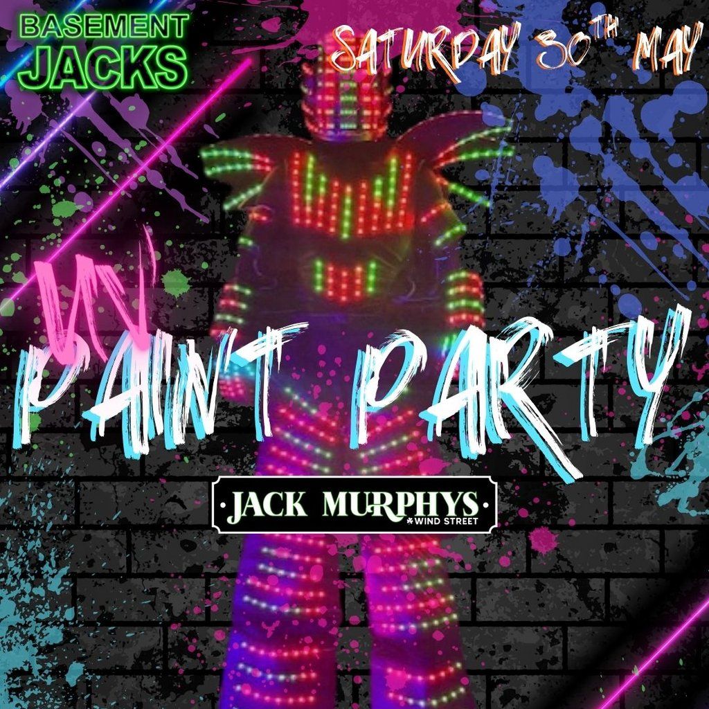 UV PAINT PARTY - Basement Jacks, Jack Murphys Wind Street, Swansea, 30 ...