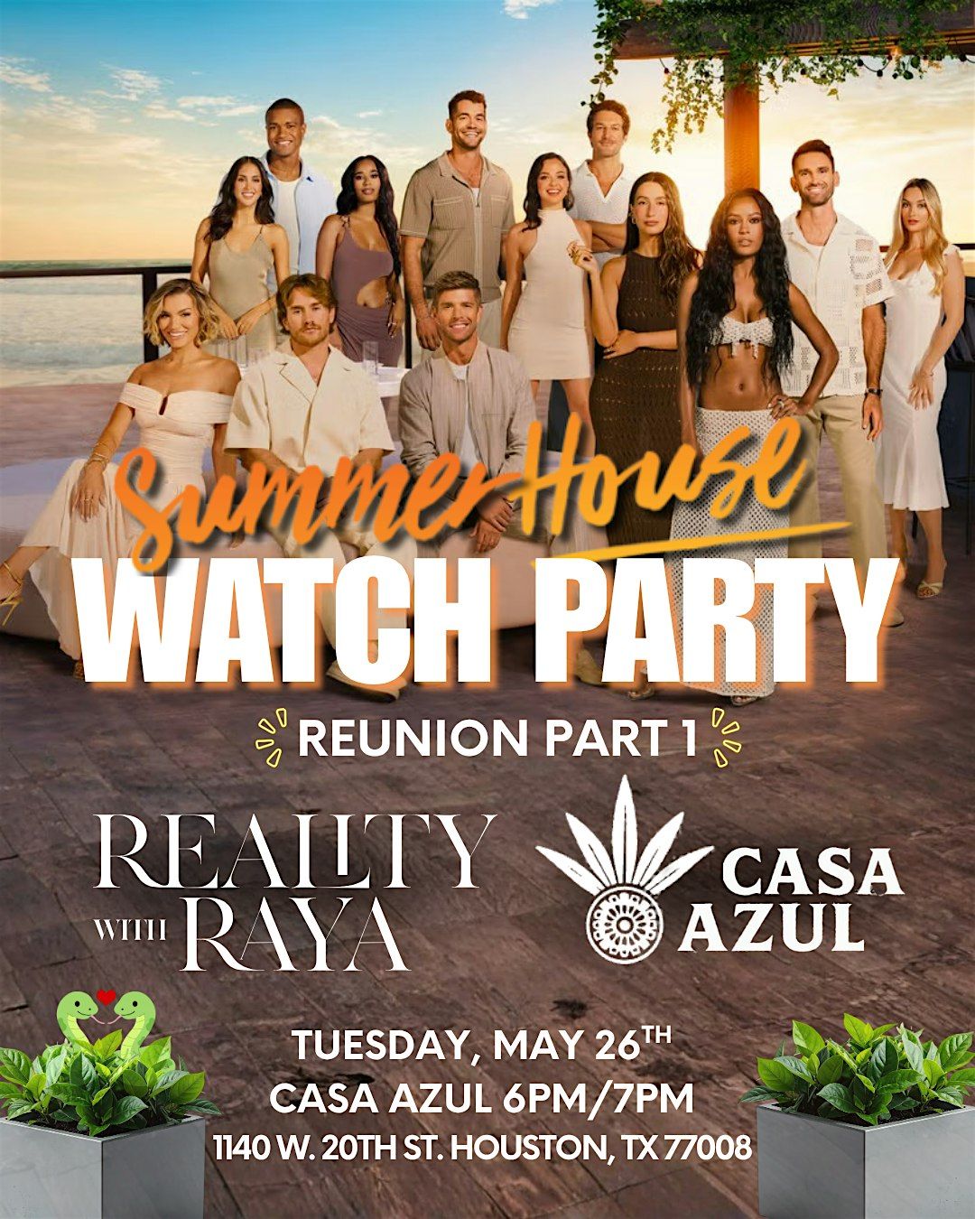 WATCH PARTY: SUMMER HOUSE PART 1☀️ – Things to Do in Houston | AllEvents