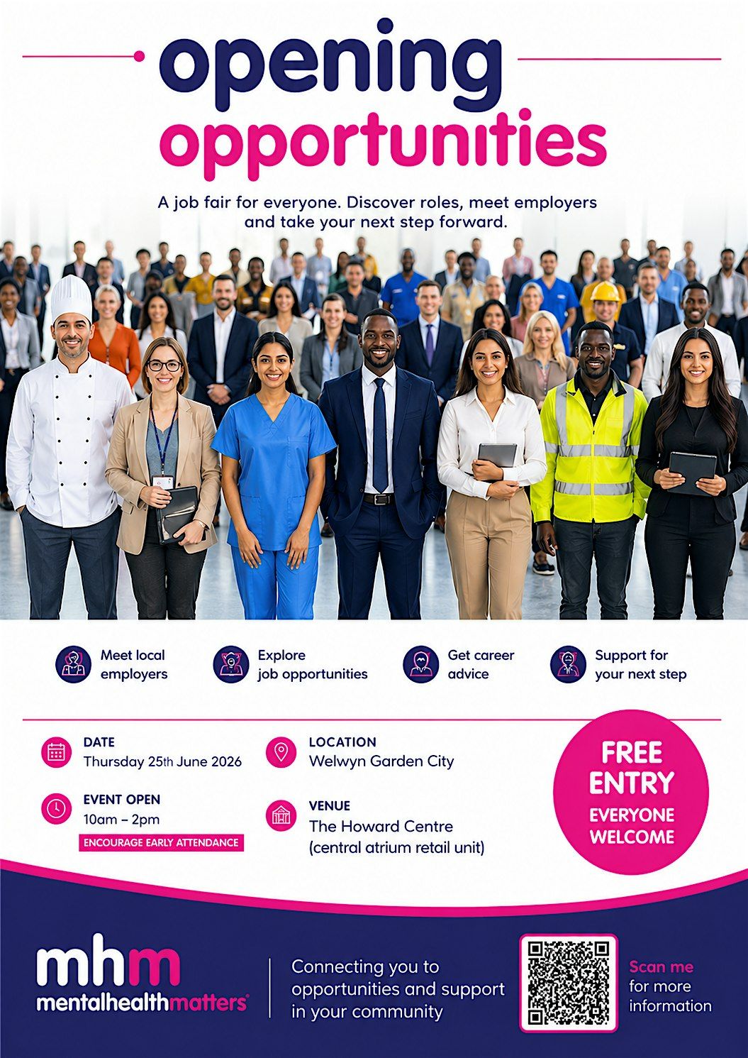 Opening Opportunities, The Howard Centre, Welwyn Garden City, 25 June ...