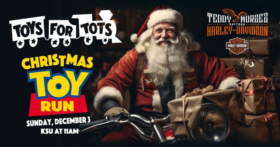 Toys for Tots Christmas Toy Run, Teddy Morse's Daytona Harley-Davidson ...