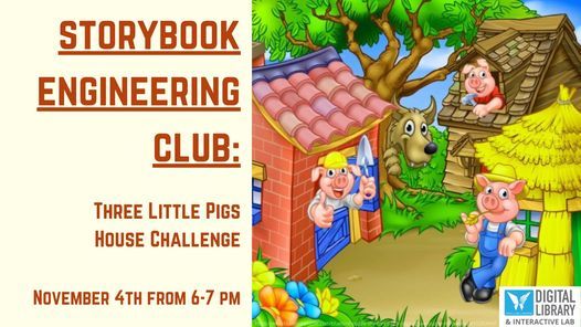 Storybook Engineering Club: Three Little Pigs House Challenge ...