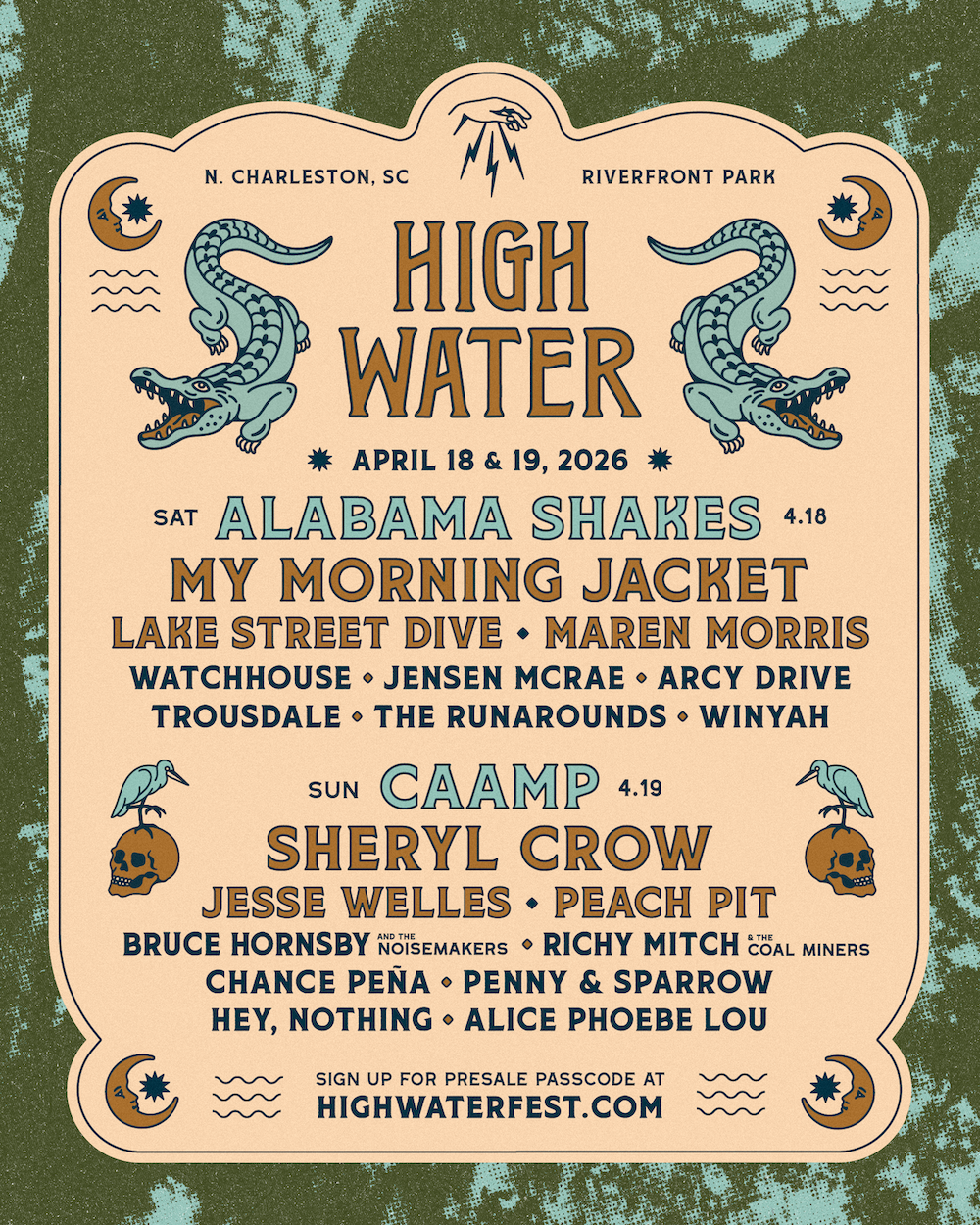 2026 High Water Festival - Sunday at Riverfront Park North Charleston ...