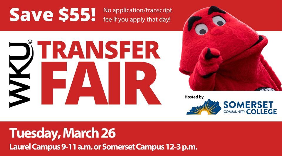 Western Kentucky University Transfer Fair @ Somerset Community College ...