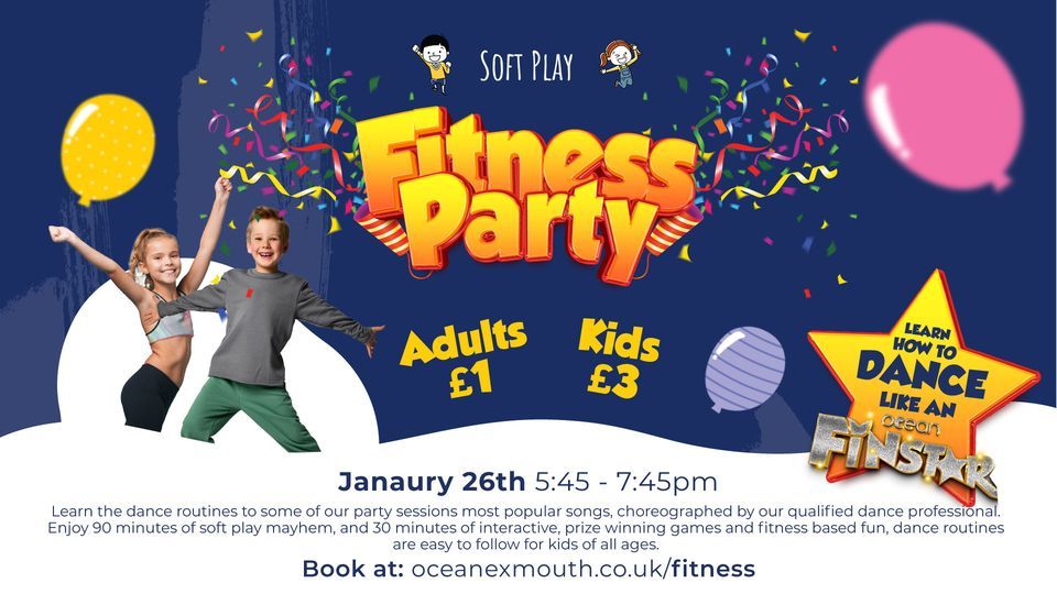 Soft Play Finstar Fitness Party, Queens Drive EX8 2AY Exmouth, United ...