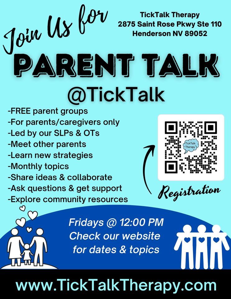 FREE Group: Parent Talk @TickTalk INFANT FEEDING/TRANSITION TO SOLIDS ...