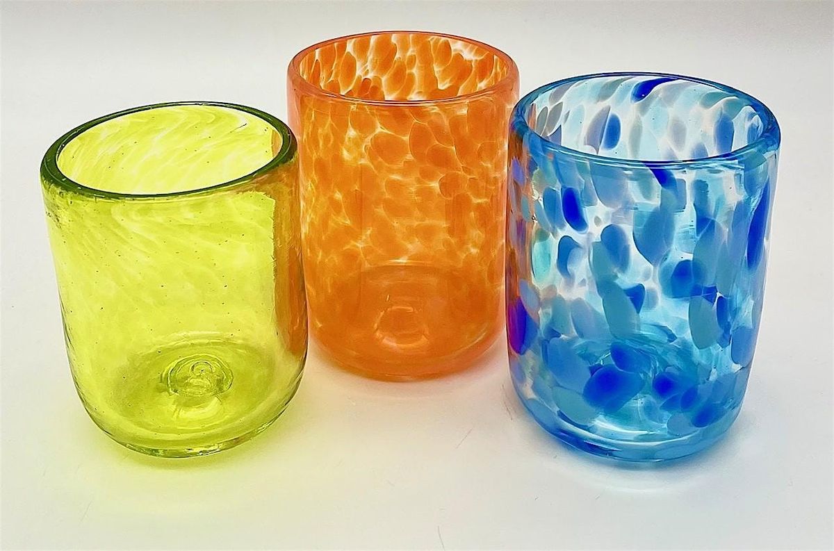 Make your own hand made drinking glass! A toast to the winter solstice ...