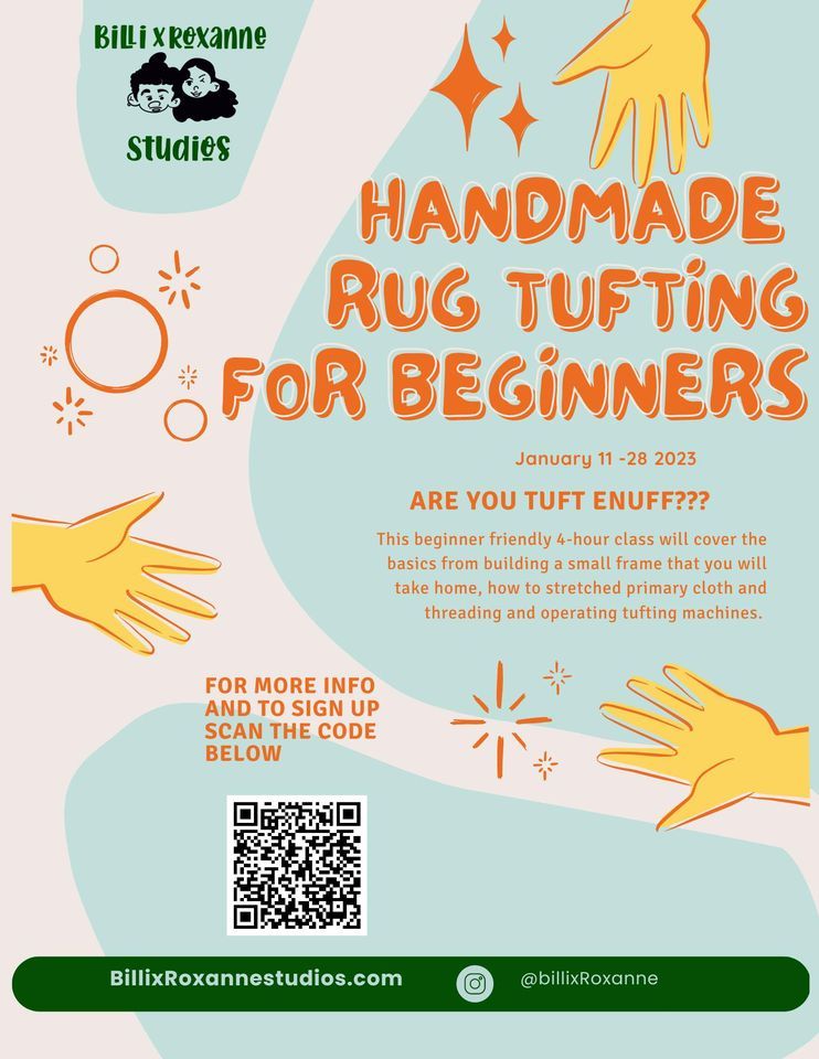 Rug Tufting for Beginners , Baltimore, MD, United States, 9 February ...