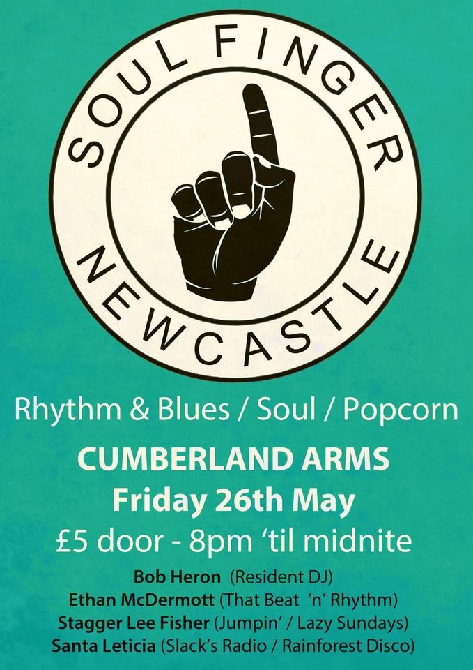 Soul Finger Newcastle, The Cumberland Arms, Newcastle Upon Tyne, 26 May ...