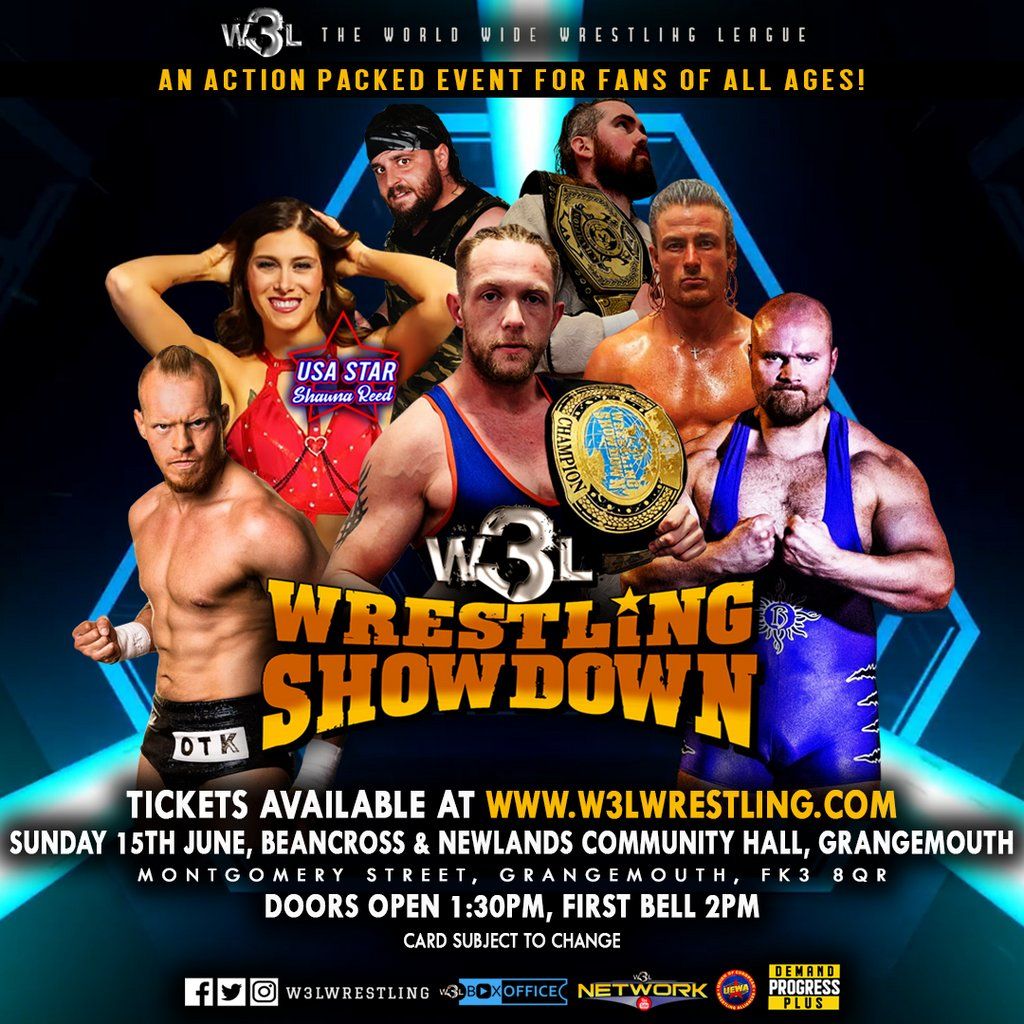 W3L Wrestling Showdown - Grangemouth, Beancross And Newlands Community ...