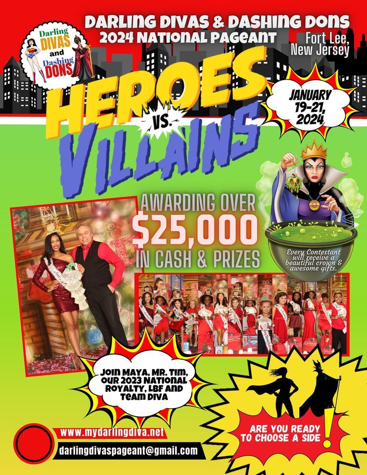 Darling Divas and Dashing Dons 2024 National Pageant, Doubletree by ...