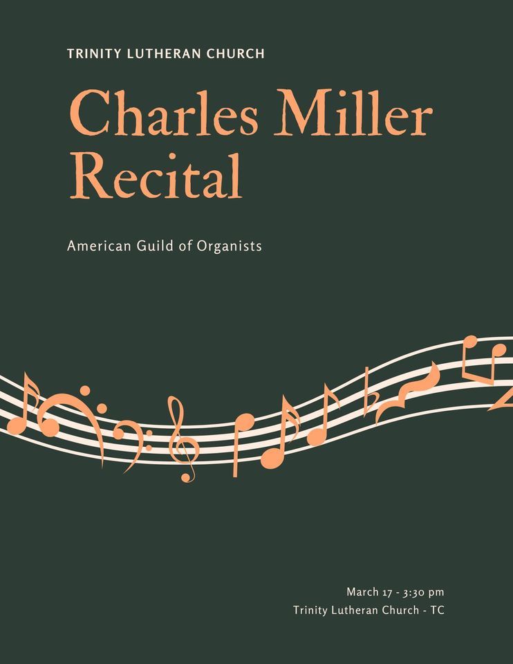 Organ Recital, 1003 S Maple St, Traverse City, MI, United States ...