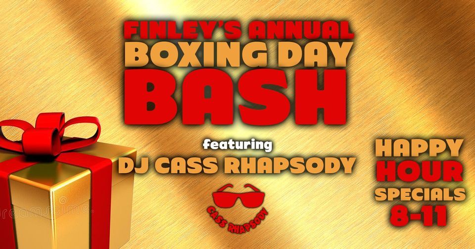 Boxing Day Bash, Finley's Bar & Grill, Nelson, 26 December 2023 ...