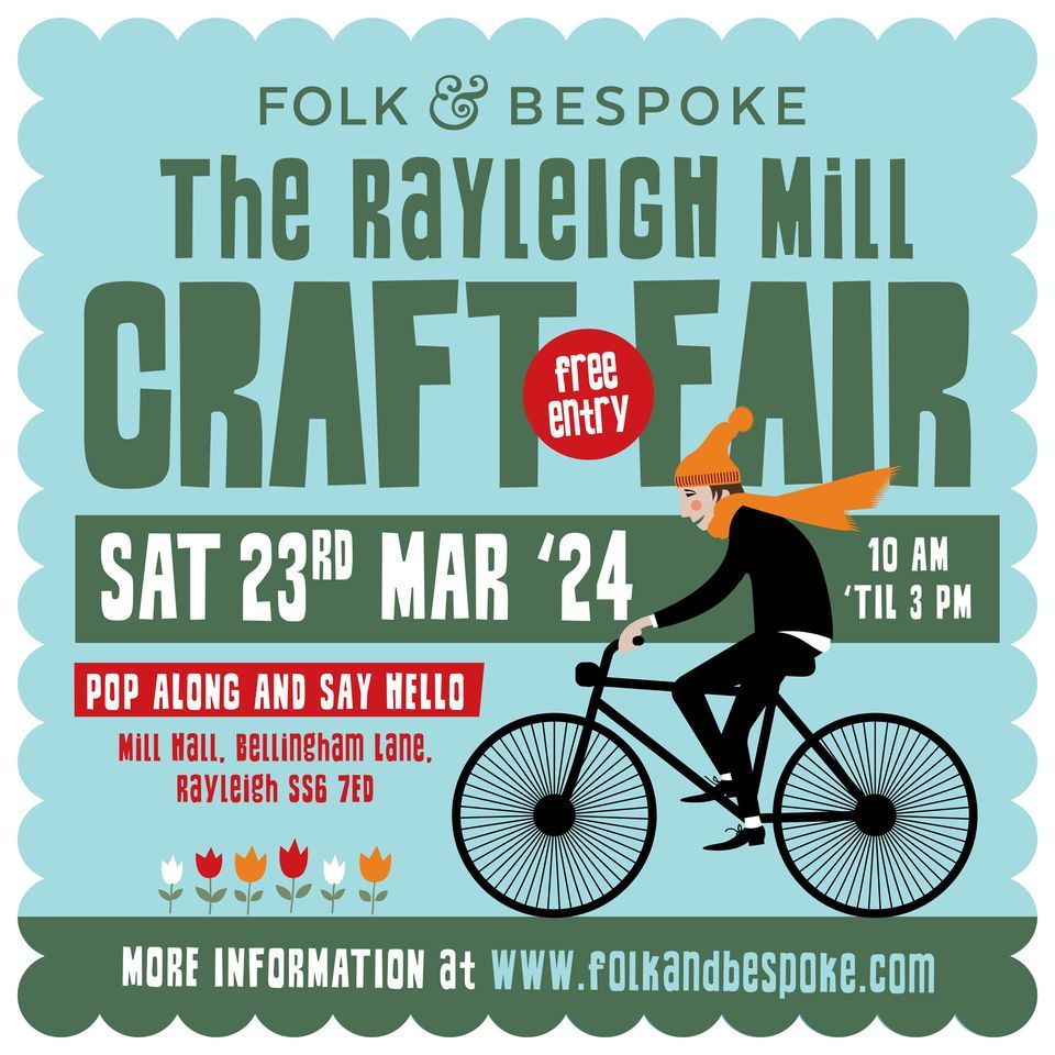 Folk & Bespoke Artisan Craft Fair, Rayleigh Mill Hall, Thundersley ...