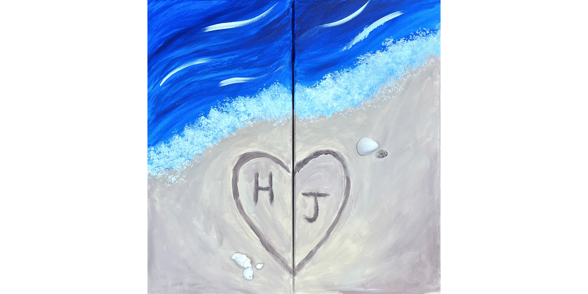 Beach Romance - Paint and Sip in San Diego | Classpop!™, Nick & G’s ...