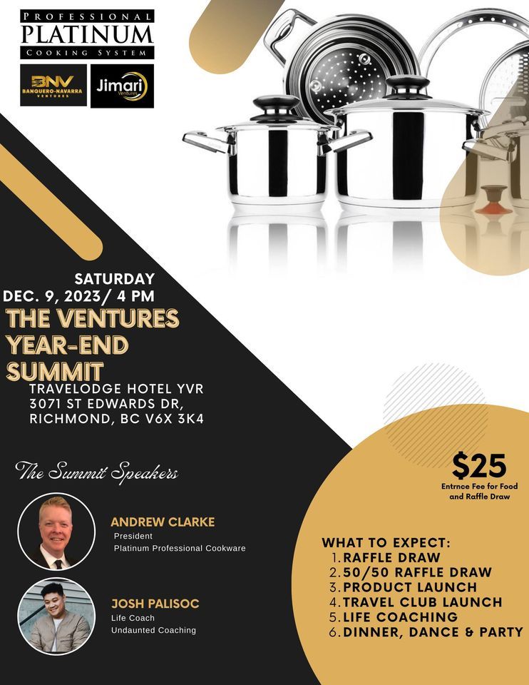 The Ventures Year-end Summit, Travelodge Hotel Vancouver Airport, 9 ...