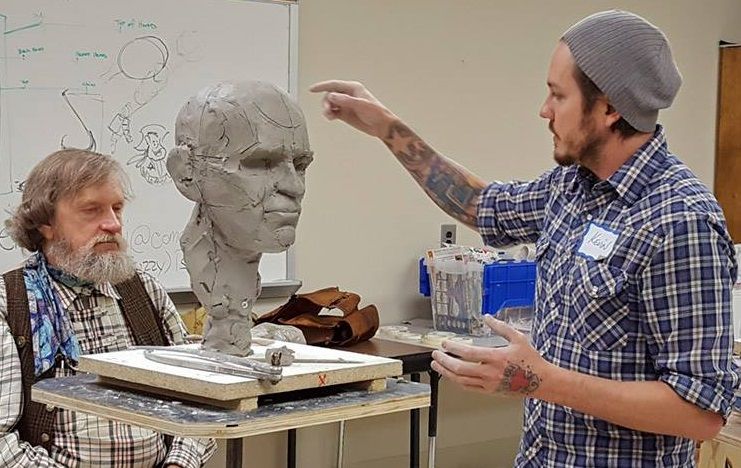 Kevin Chambers Workshop, Booth Art Academy, Cartersville, 2 December to ...