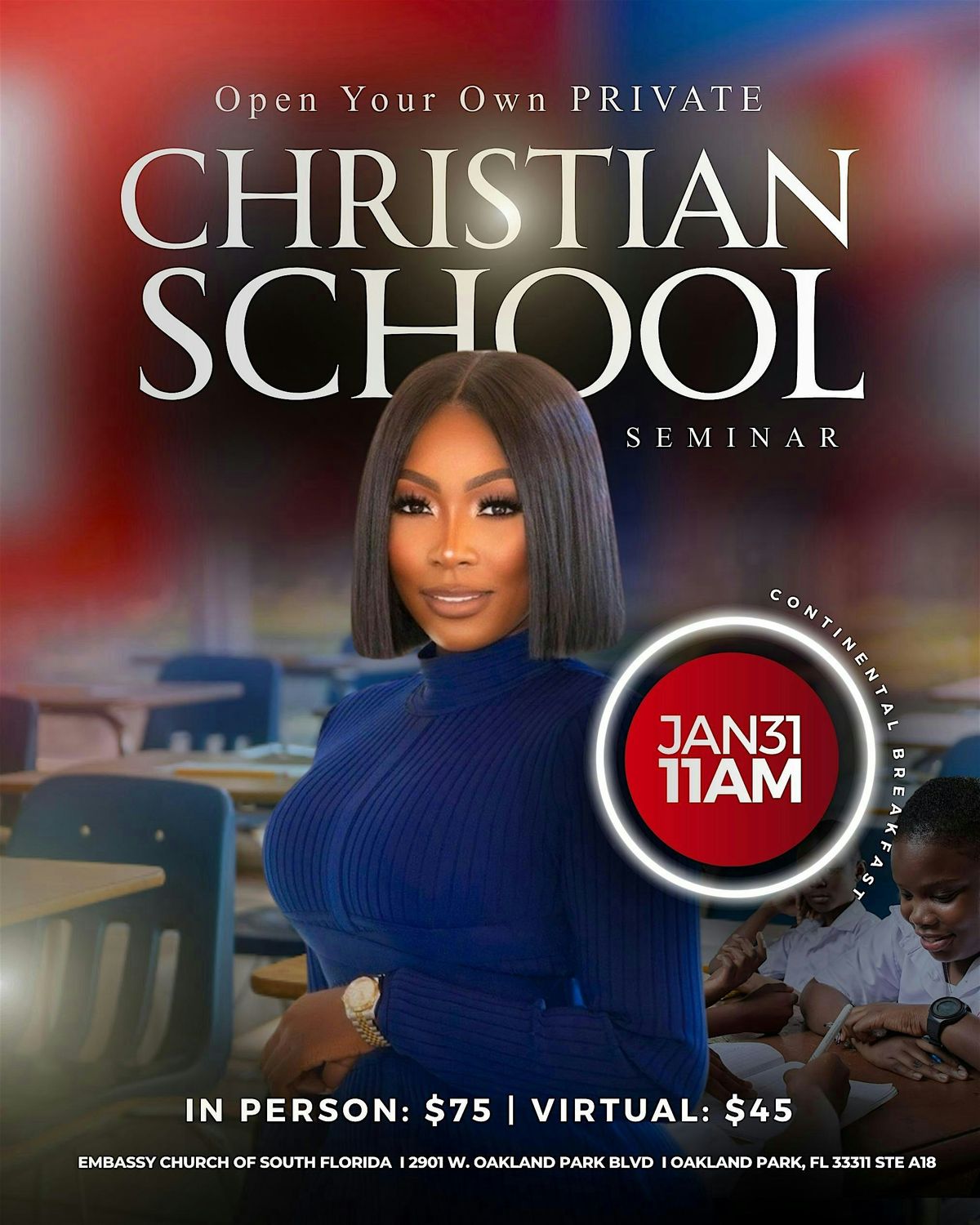 Private Christian School, Embassy Church of South Florida, Fort ...