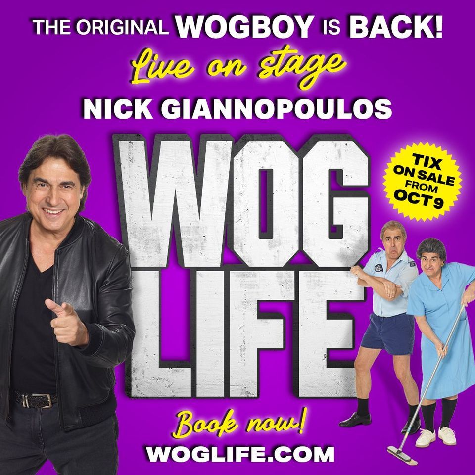 Wog Life | Enmore Theatre, Sydney, Enmore Theatre, Surry Hills, 2 ...