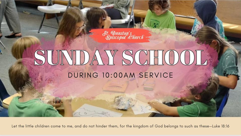 Sunday School, St. Dunstan's Episcopal Church, Davison, 3 December 2023 ...