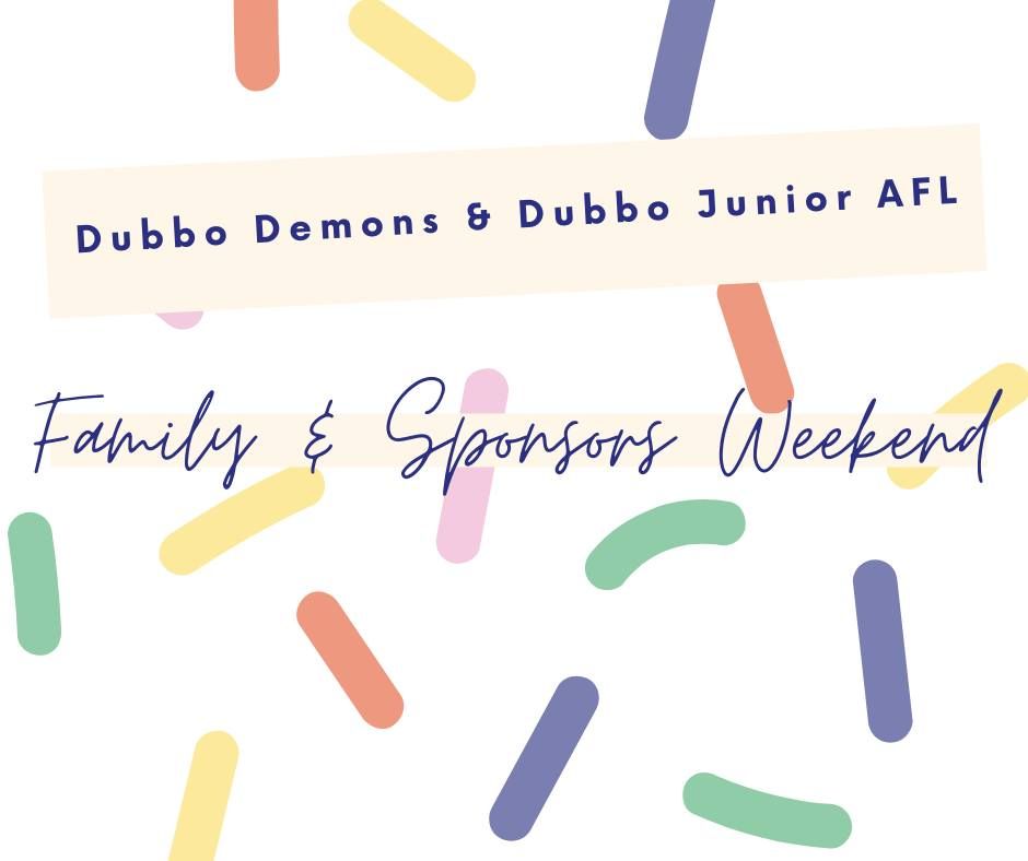 Dubbo Demons and Dubbo Junior AFLs Family & Sponsors Weekend, South ...