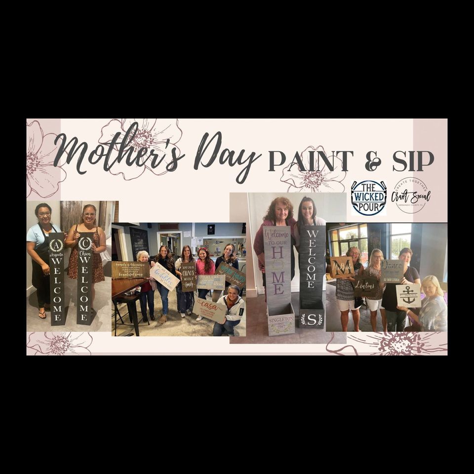 Mother’s Day Paint & Sip at The Wicked Pour, The Wicked Pour, Odessa, 5 May 2024 | AllEvents.in