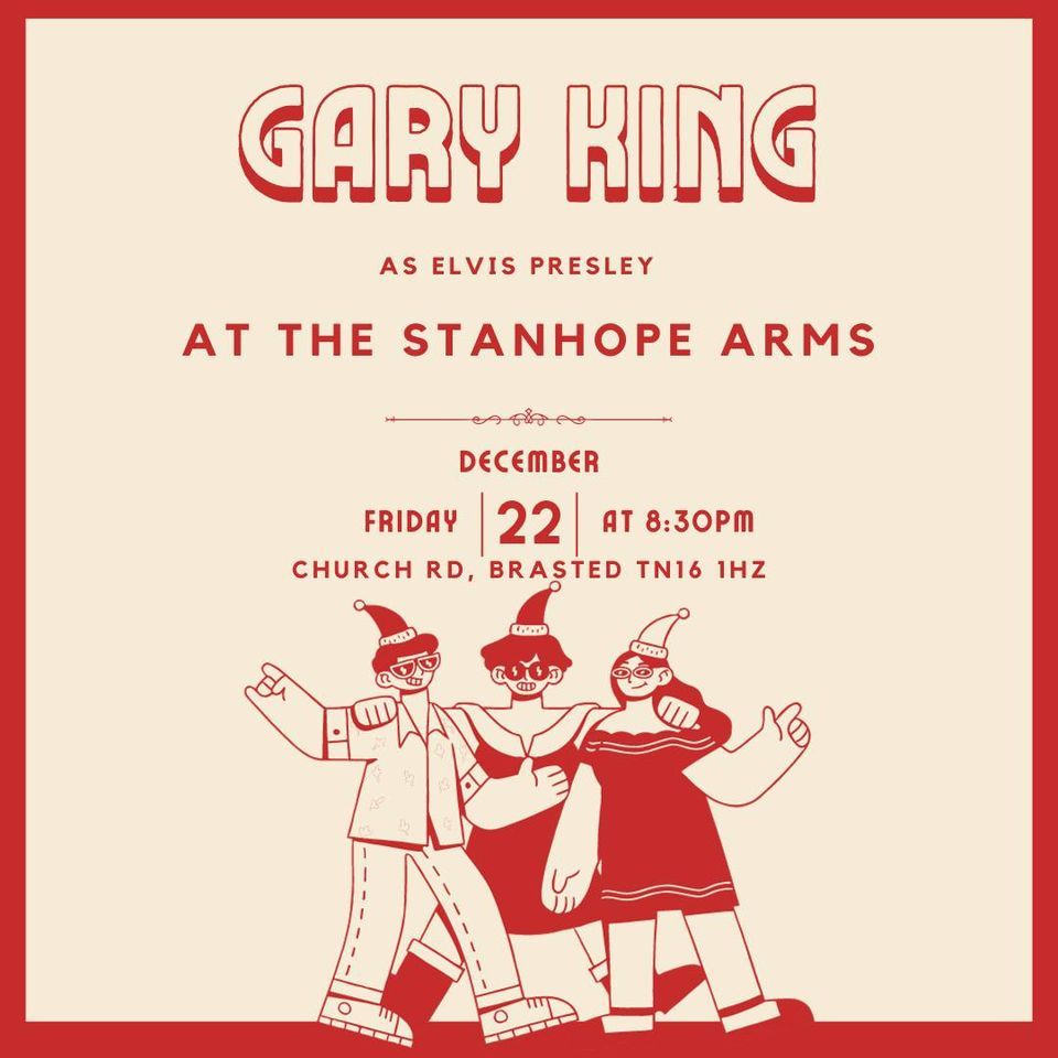 Gary King as Elvis Presley, Stanhope Arms Brasted, Chislehurst, 22 ...