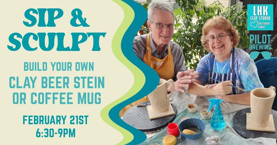 Sip & Sculpt: Beer Stein or Coffee Mug w/ LHK Clay Studio, 1331 Central ...
