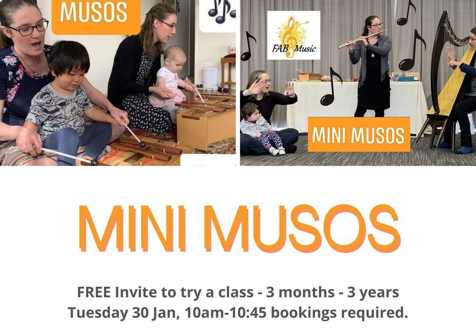 Mini musos taster class - FREE for new attendees, Churton Park ...