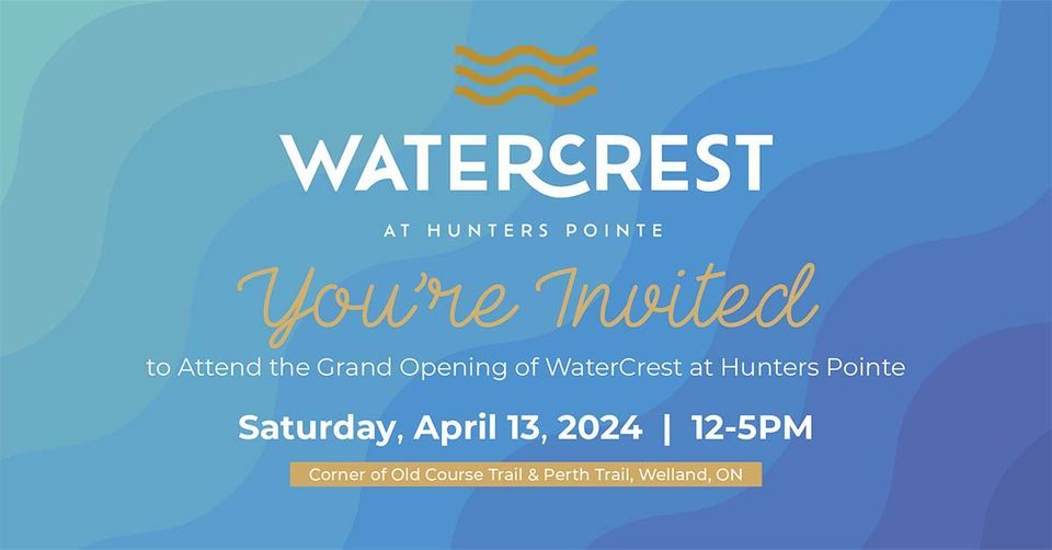 Grand Opening of WaterCrest at Hunters Pointe, Corner of Old Course ...