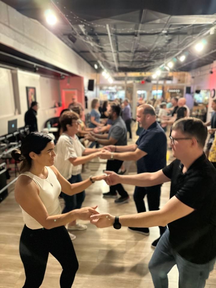 Hustle 1.0 with Jamie , Vargo's Dance, Geneva, December 14 2023 ...