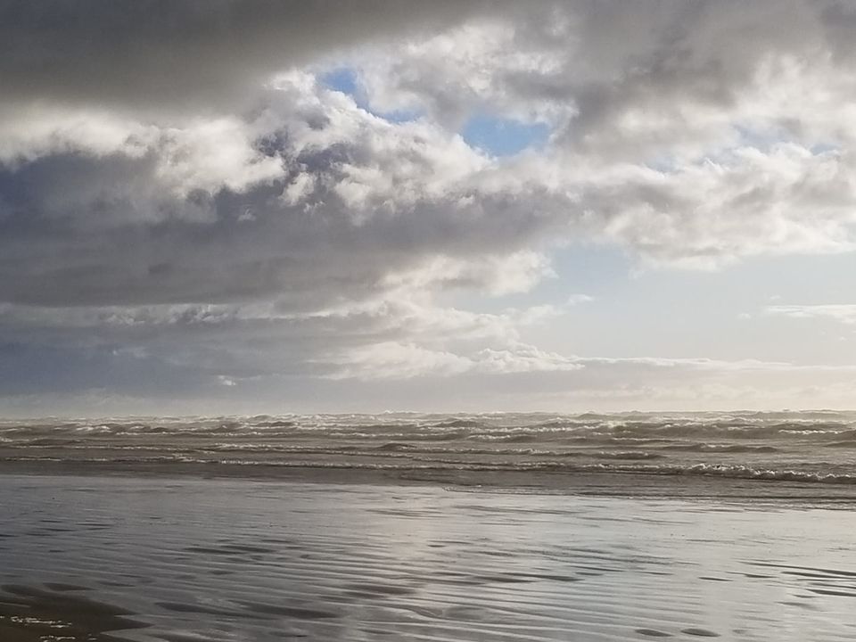 Surf Rock at the Kite Festival, Bolstad Beach Approach, Long Beach ...