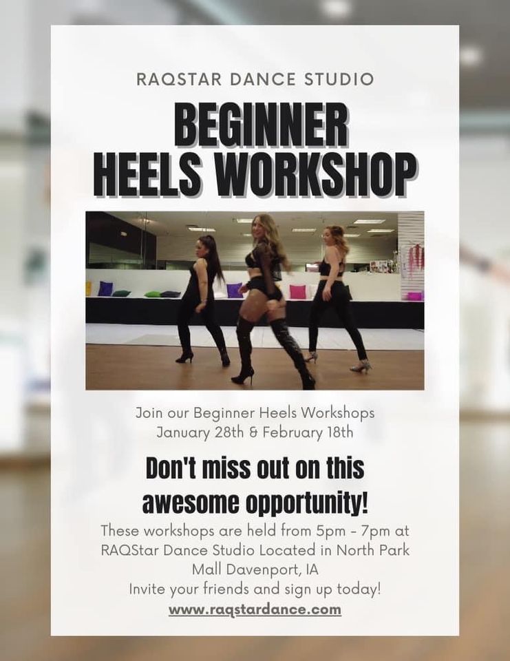 Beginner Heels Dance Workshop, 320 W Kimberly Rd, Davenport, IA ...