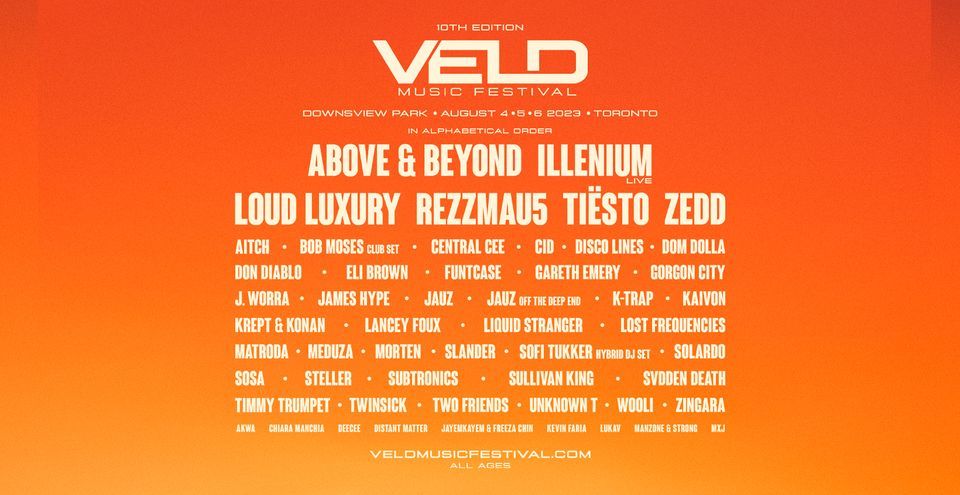 VELD Music Festival 2023, Gasparilla Music Festival, Tampa, 4 August to ...