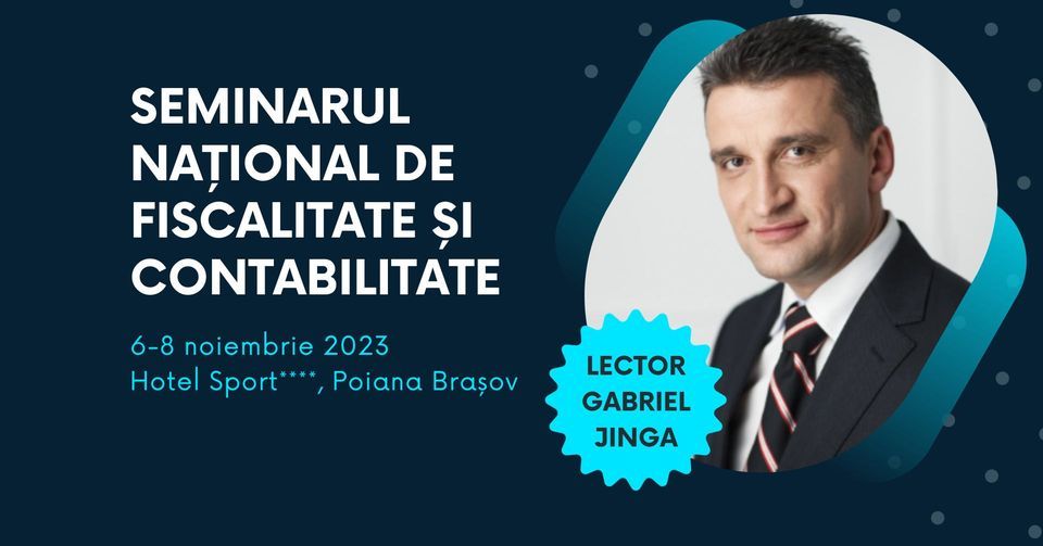 Seminarul National de Fiscalitate si Contabilitate, Ana Hotels Sport ...