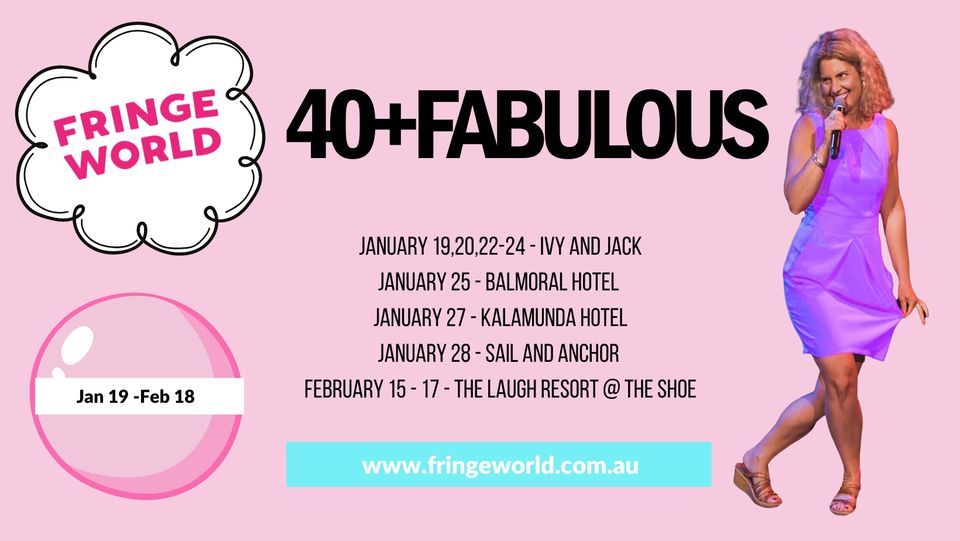 40+Fabulous - Emma Krause , Ivy & Jack, Perth, January 22 2024 ...