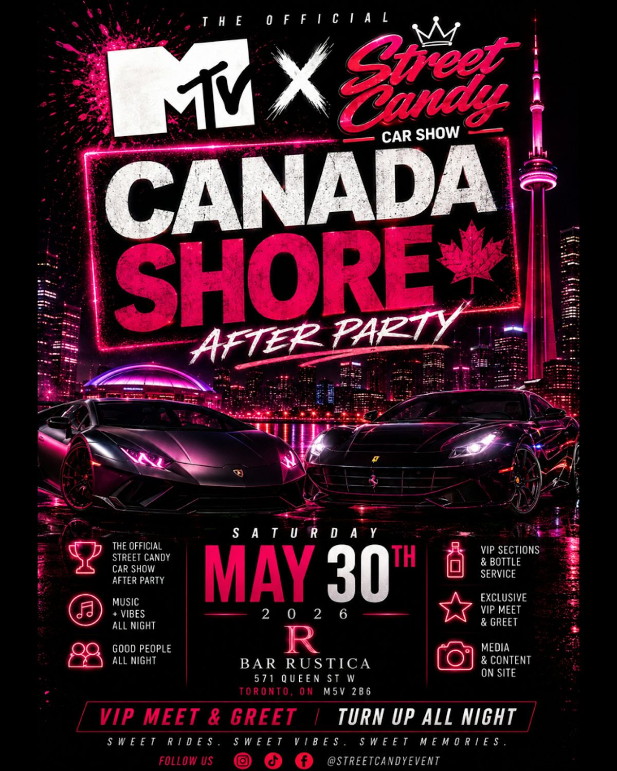 STREET CANDY CAR SHOW AFTER PARTY – Things to Do in Toronto | AllEvents