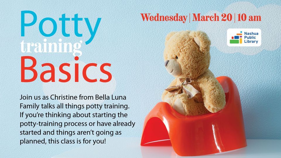 Potty Training Basics, Nashua Public Library, 20 March 2024 | AllEvents.in