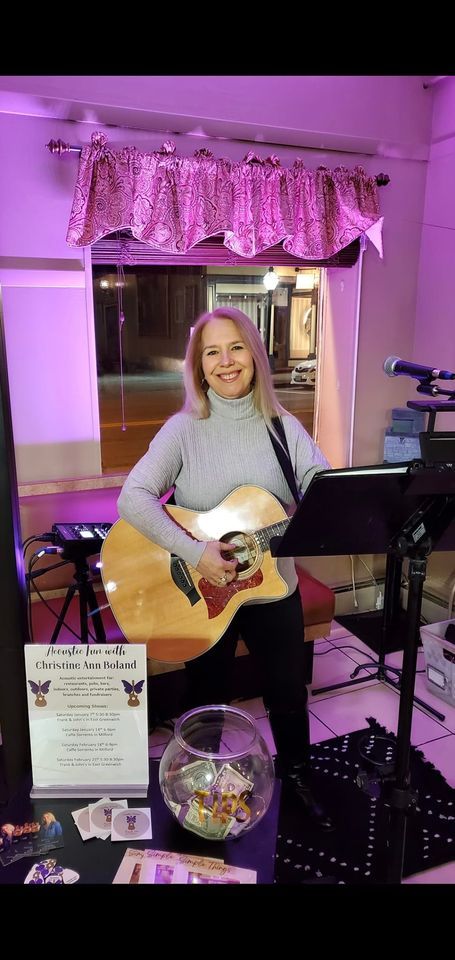 Acoustic fun with Christine at Ladder 133 in Providence, Ladder 133 ...