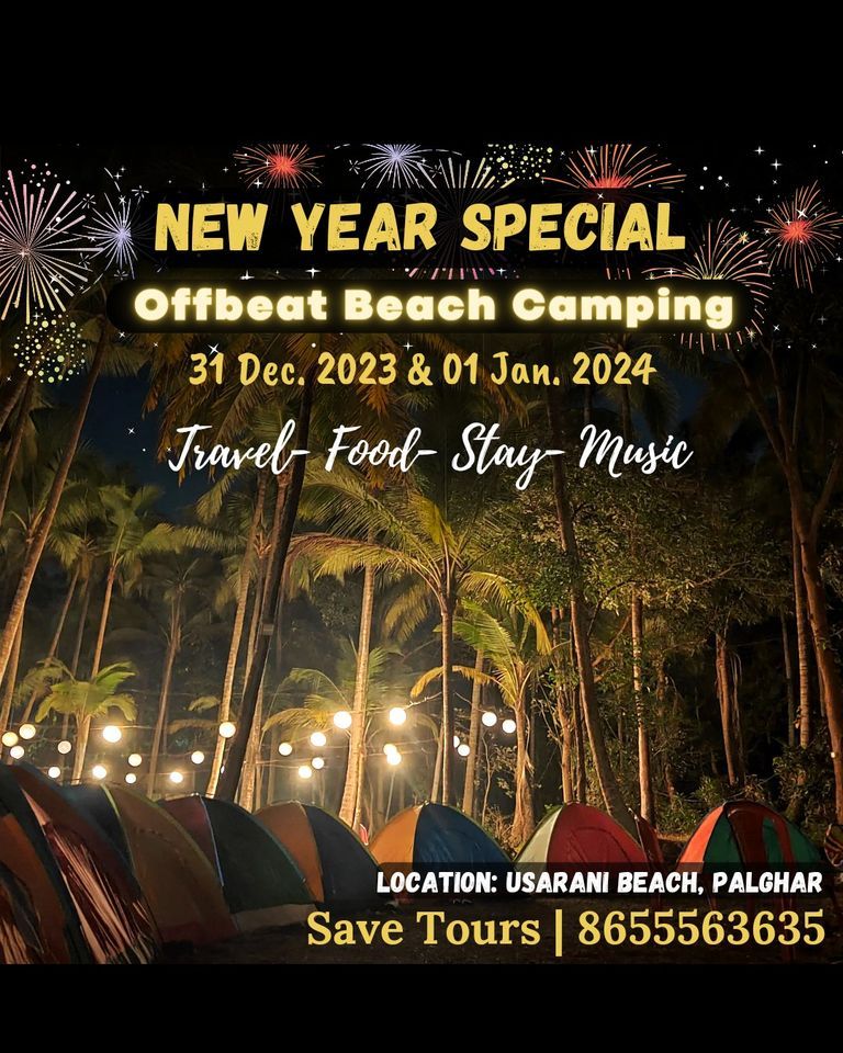 New Year Special Offbeat Beach Camping, Usaini, Bekasi, 31 December ...