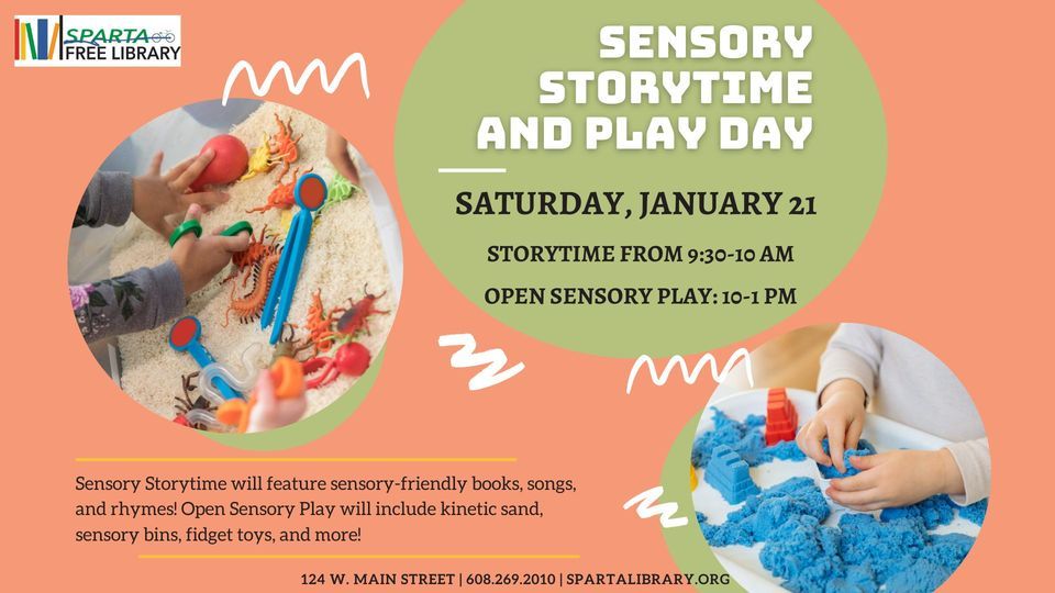 Sensory Storytime and Play Day, Sparta Free Library, 21 January 2023 ...