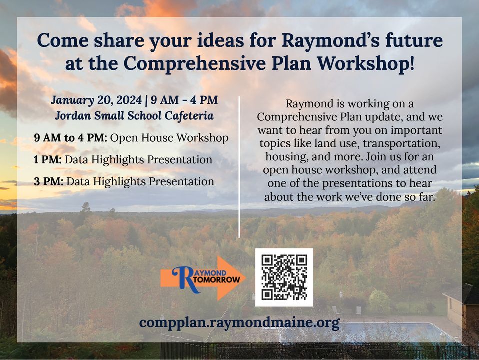 Raymond Comprehensive Plan Workshop, Jordan-Small Middle School ...