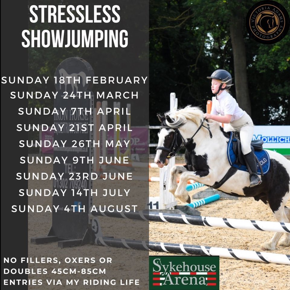 Stressless Showjumping- open to all, Sykehouse, Goole, March 24 2024 ...