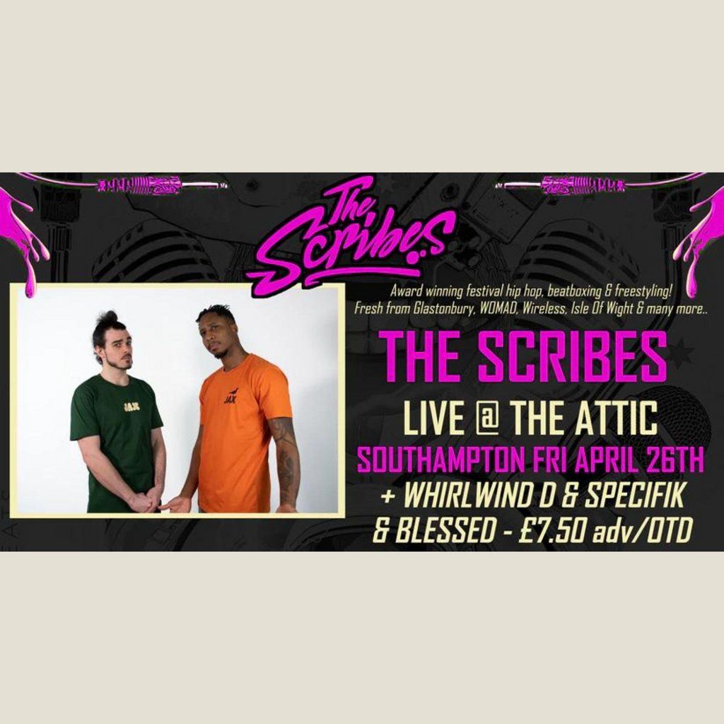 The Scribes Live in Southampton, The Attic Southampton, 26 April 2024 ...